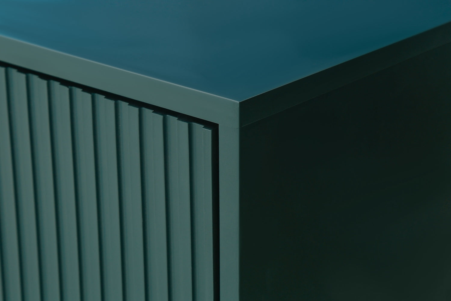 Zrun 4-Door Wooden Cabinet - Green – Finally Home Furnishings LLC